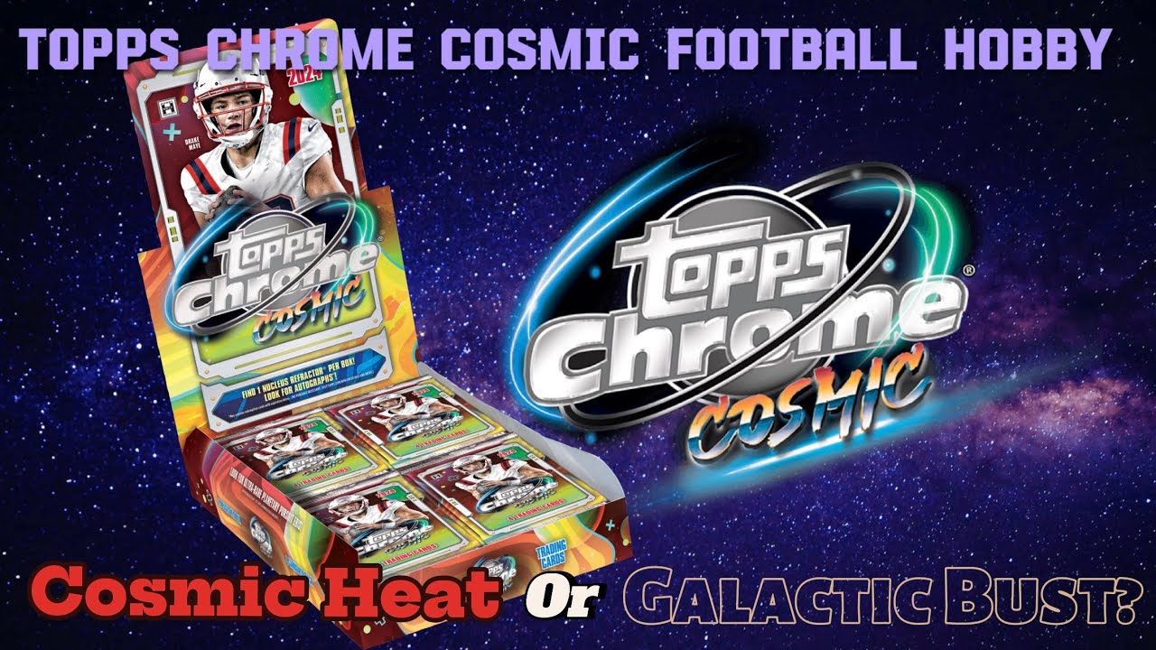 First Look at Topps Chrome Cosmic – Cosmic Heat or Galactic Bust - YouTube