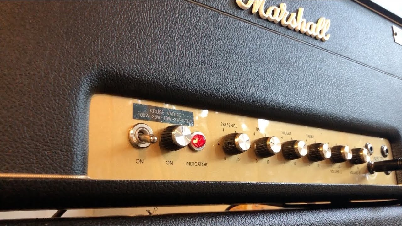 KRUSE Marshall 100W Plexi Brown Sound Mod Crunch + High Gain with ...