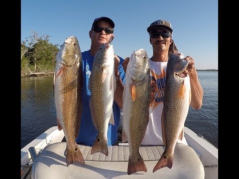 Slaying Slot Sized Redfish in Northeast Florida- Fea.HookEm In The ...