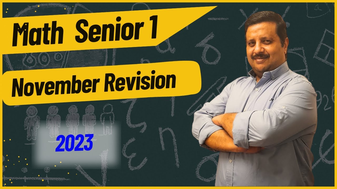 Secondary 1 Math November Revision - YouTube