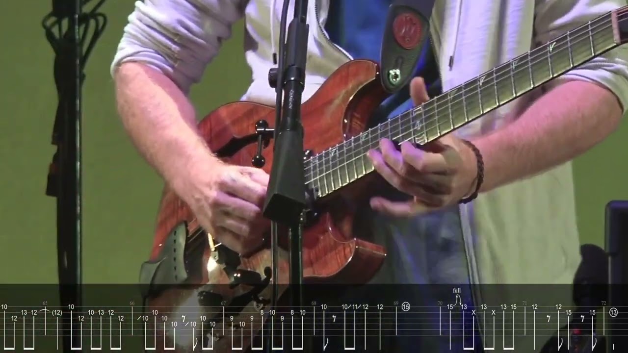Phish - Backwards Down The Number Line - Trey guitar solo with ...
