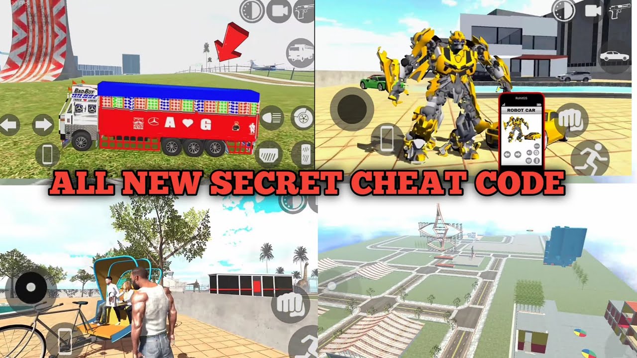 new update 🤑secret cheat code 2024_ Indian bike driving🥰 3d game all ...