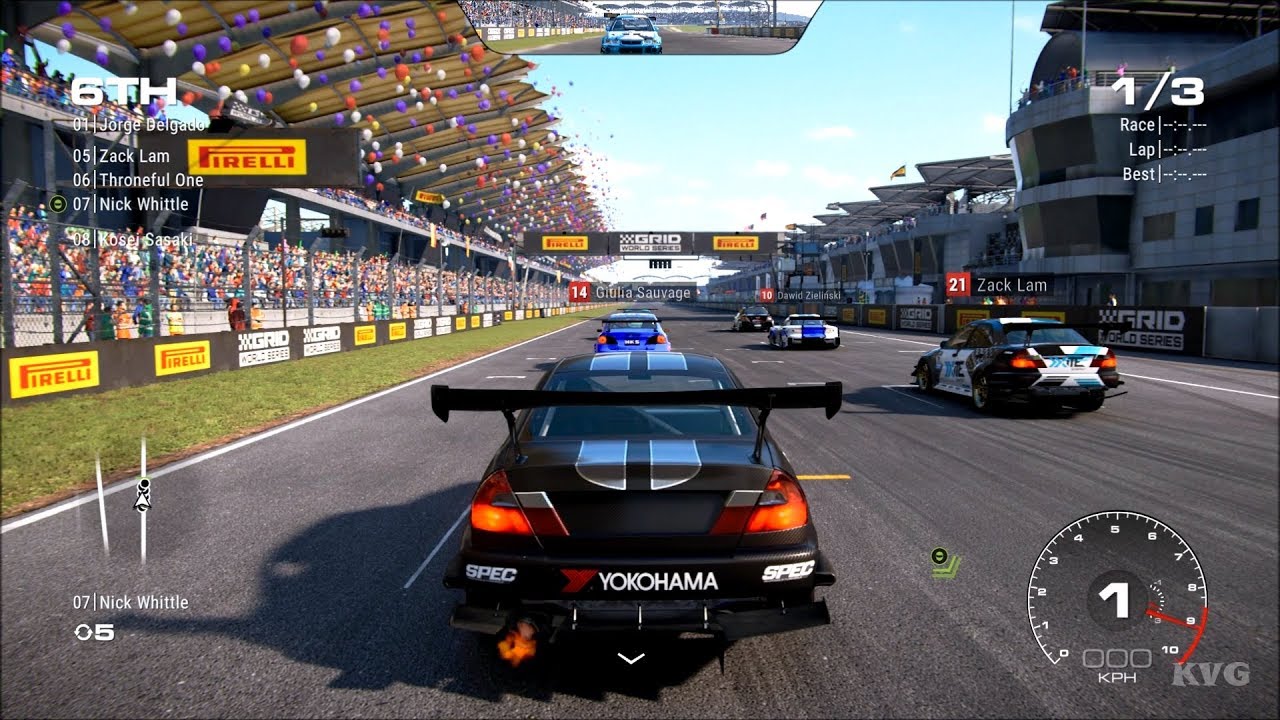 GRID (2019) - Mitsubishi Lancer Evolution VI Time Attack Gameplay (PC ...