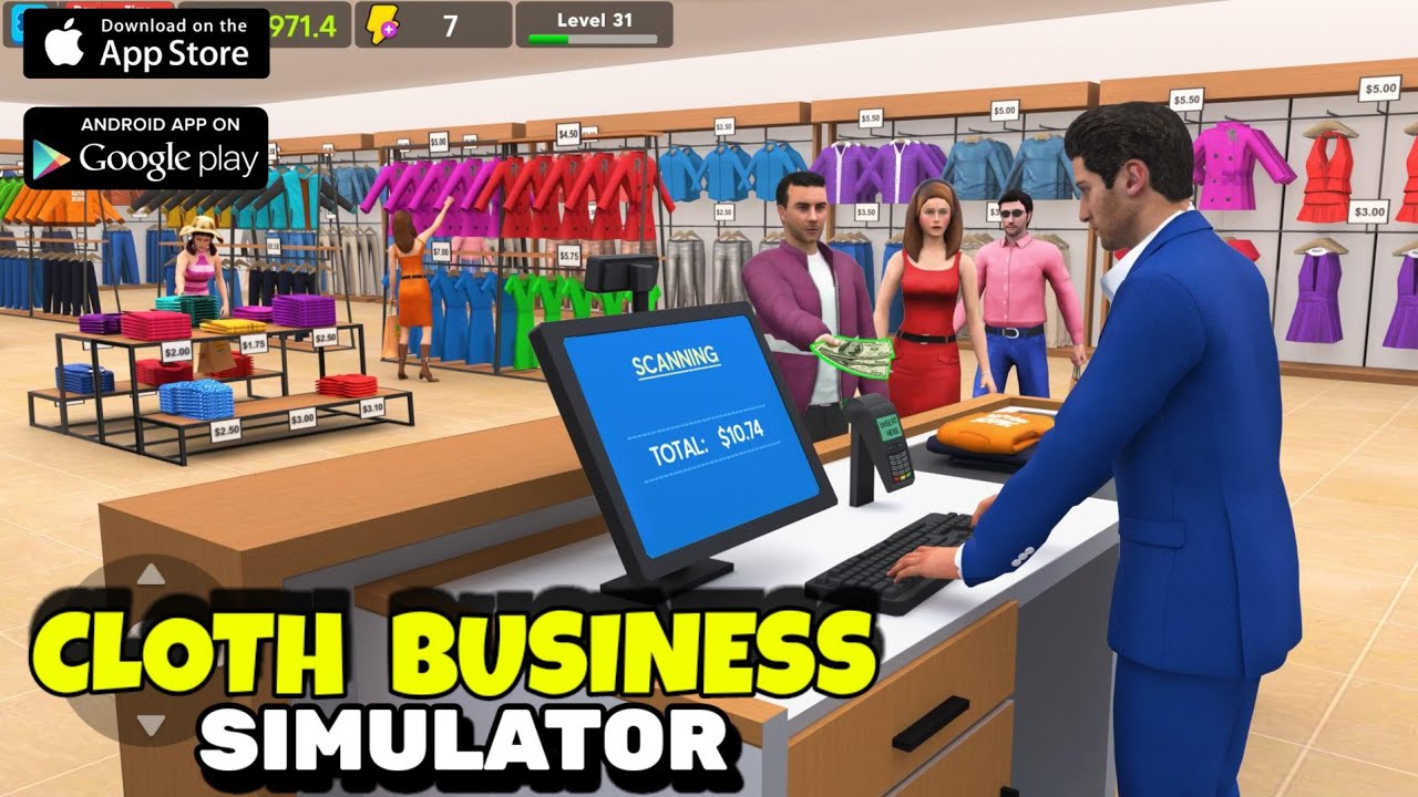 I Started A New Cloth Business | High Graphics Simulator Game - YouTube