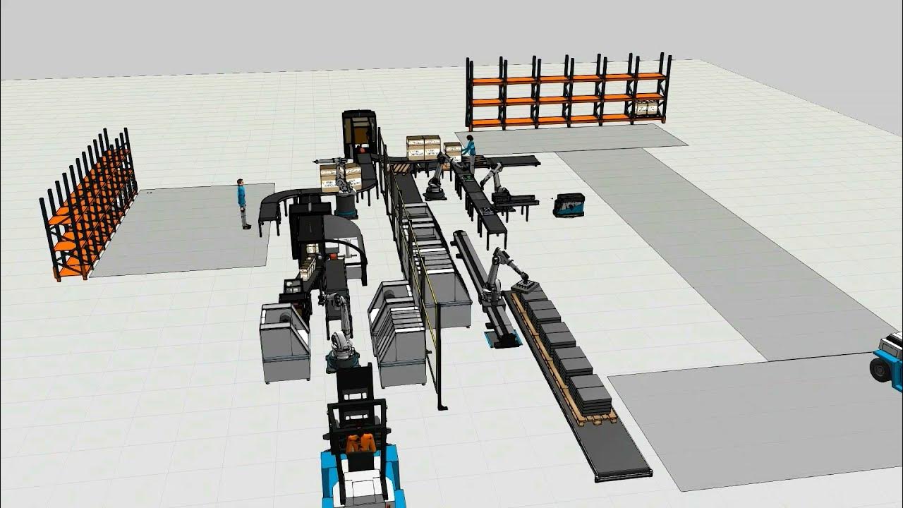 How 3D Simulation Helps with Manufacturing Strategies - YouTube