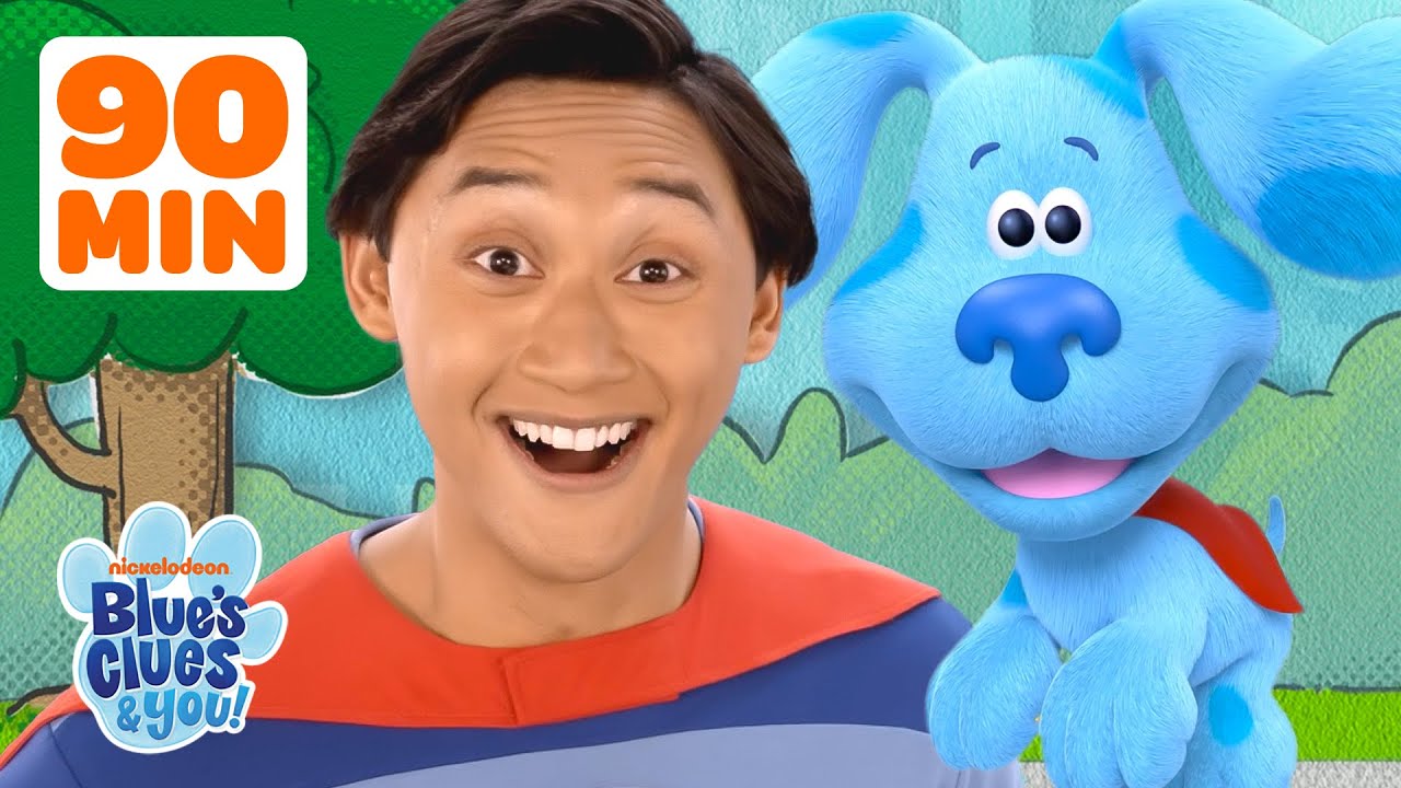 90 MINUTES of Blue's Superhero Skidoos! 🦸 | Blue's Clues & You! - YouTube