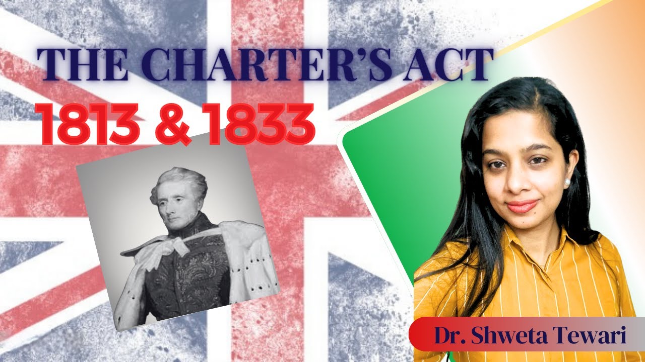 The Charter's Act 1813, 1833 | Development of Education In India - YouTube