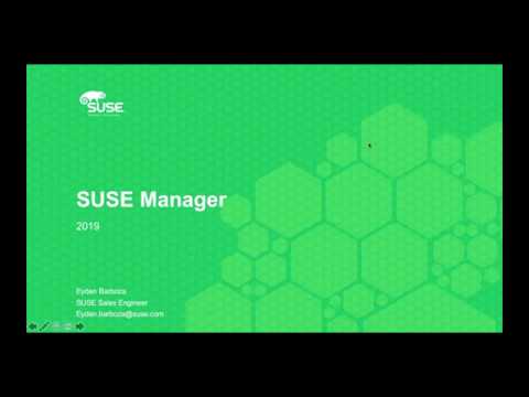 Webinar de Entrenamiento sobre SUSE con Licencias OnLine - YouTube