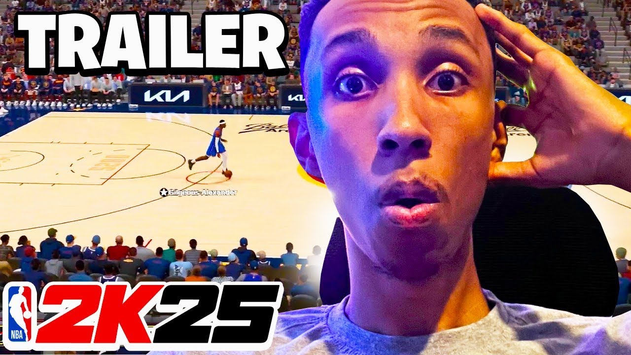 NBA2K25 TRAILER AND GAMEPLAY IS NOW HERE - YouTube