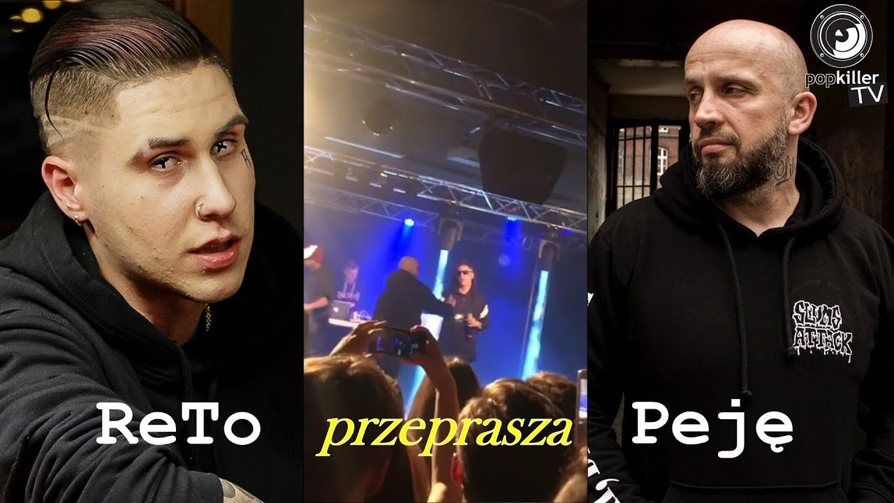 ReTo przeprasza Peję na scenie w Poznaniu! - YouTube