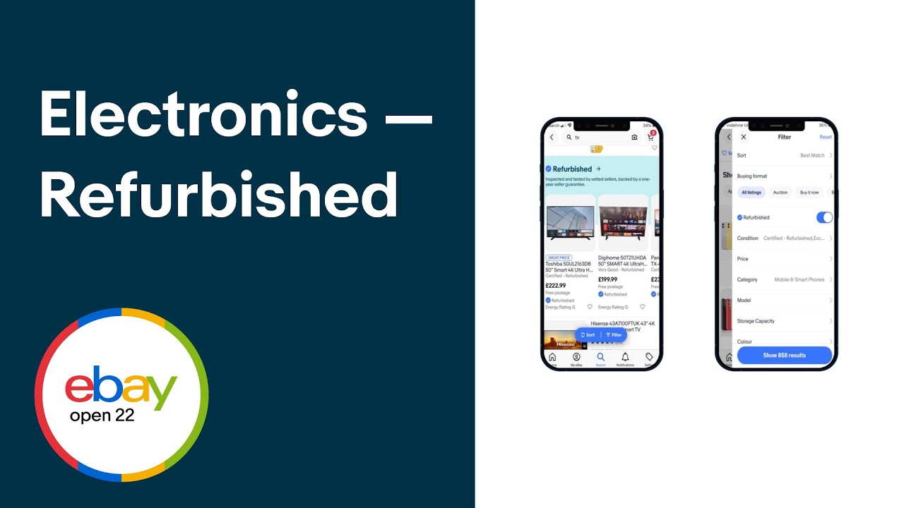 Electronics — Refurbished | eBay Open 2022 | eBay for Business UK - YouTube