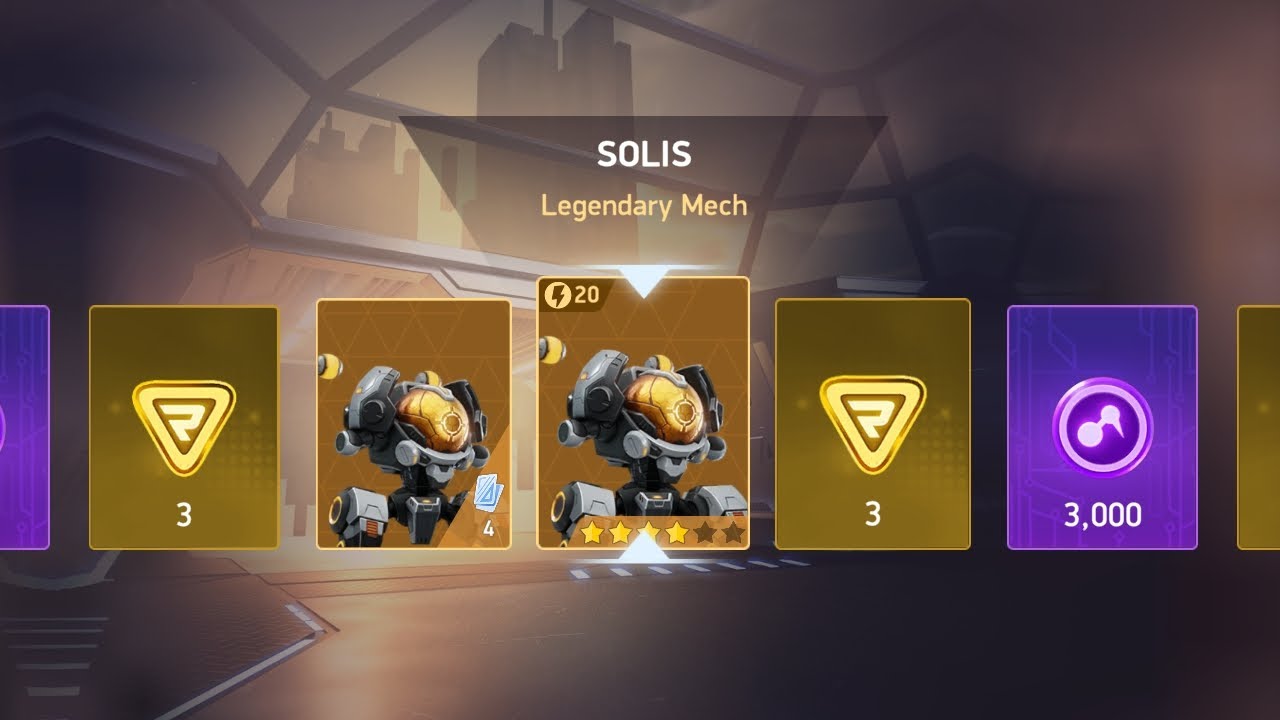 Unlocked LEGENDARY SOLIS MECH in Just 9 Spins 😱 |Mech Arena Event Crate ...