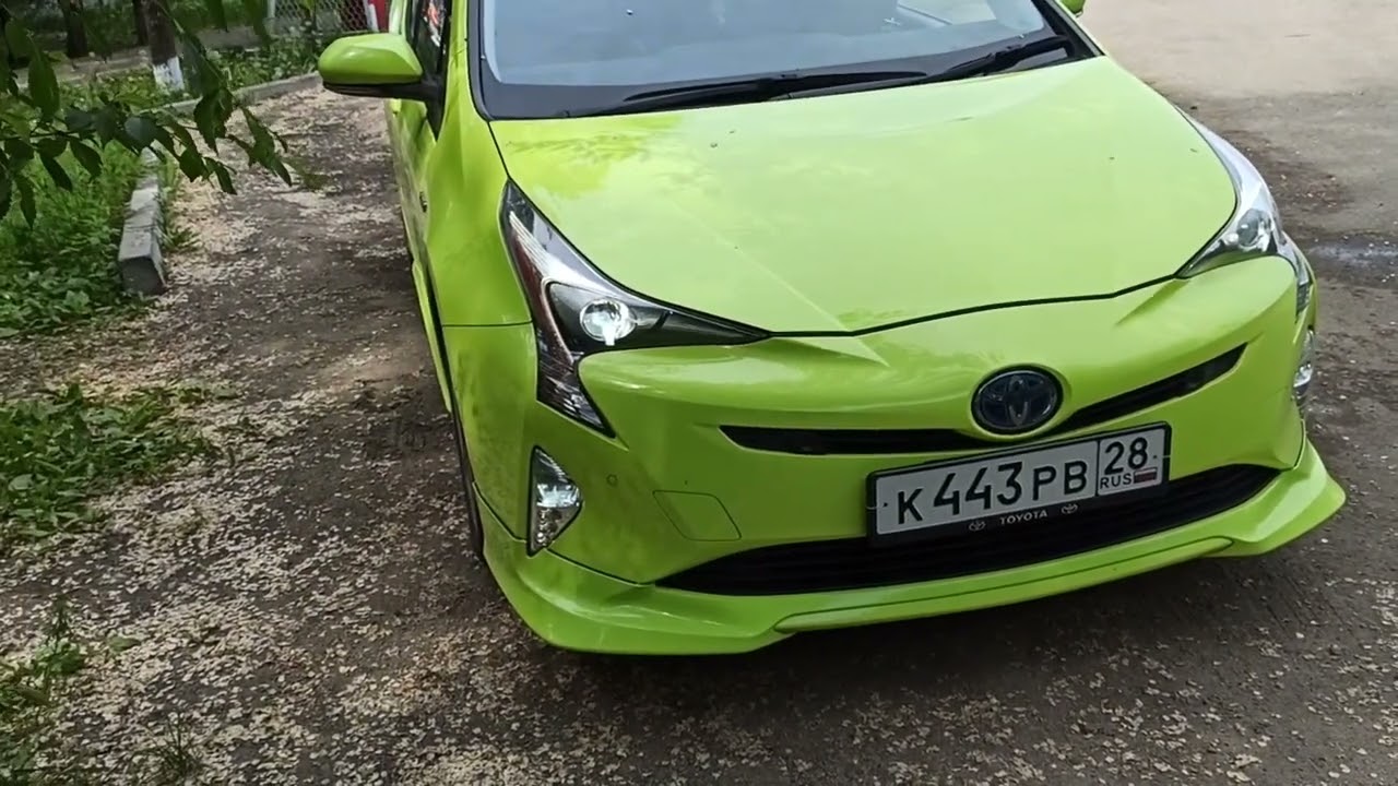 Prius 51 кузов 2016 год. дополнение. Расход - YouTube
