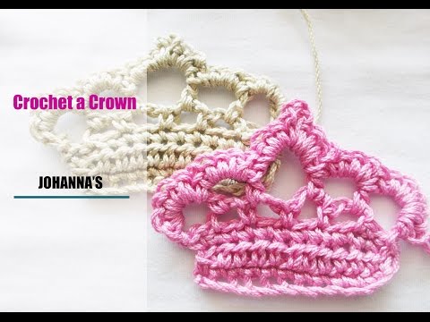 Royal Crocheted Crown