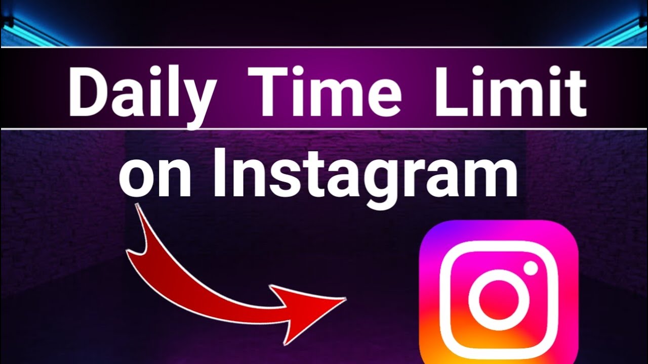 Set Daily Using Time Limit on Instagram - YouTube