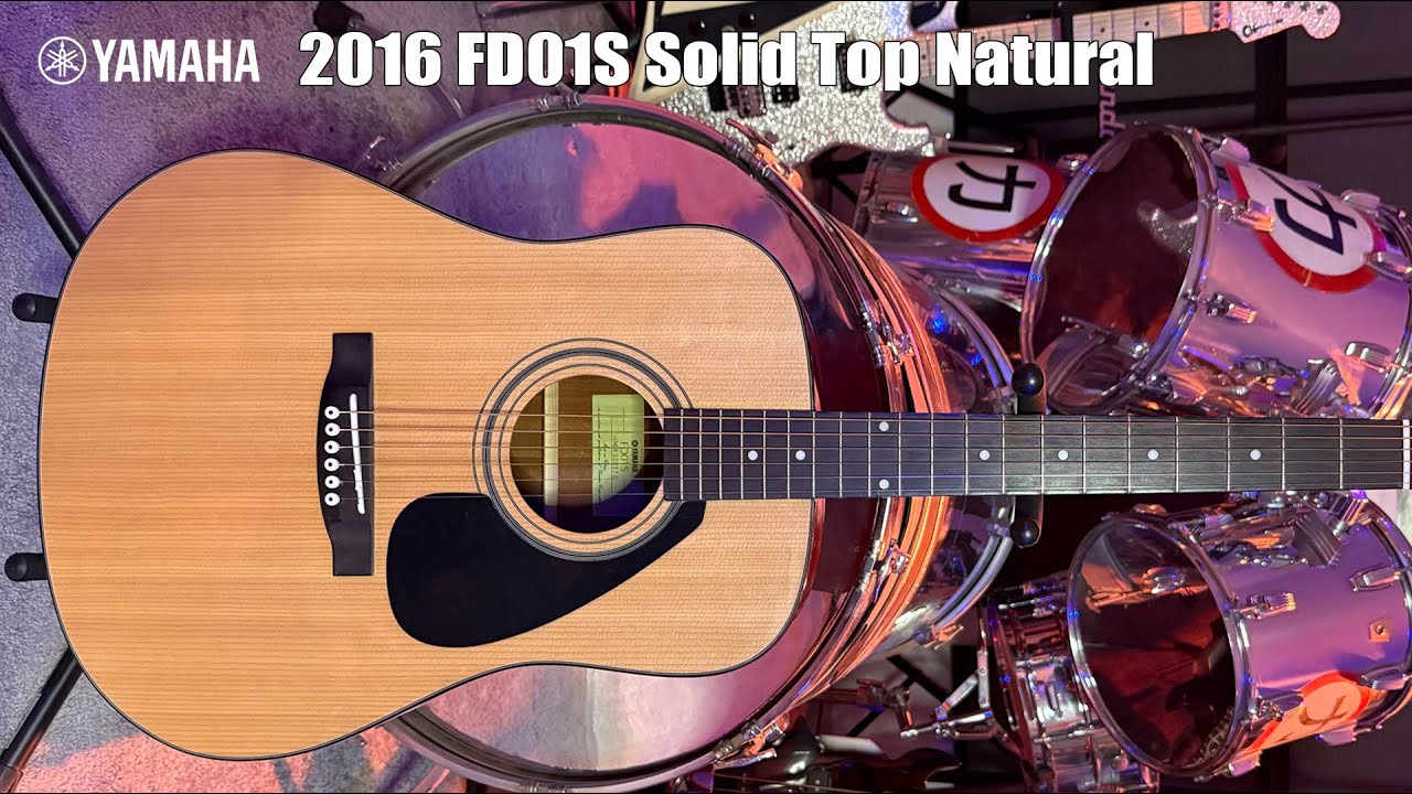 Yamaha FD01S Solid Top 2016 Natural: Ostronomy Guitar of the Day #62 ...