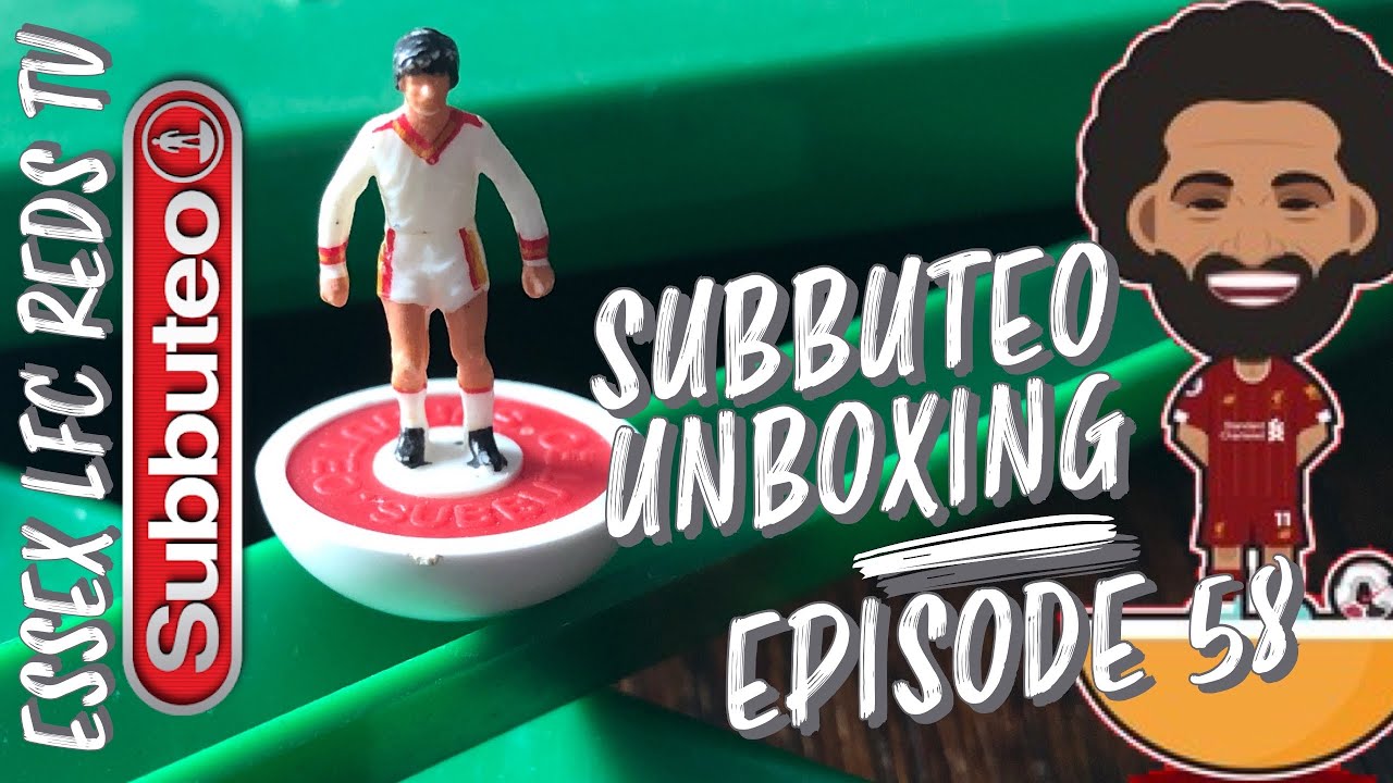 Subbuteo Collector EPISODE 58 - Unboxing Liverpool Player & Spare ...