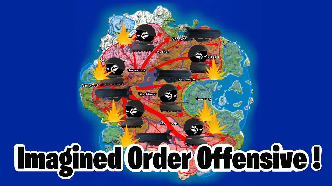 Imagined Order (IO) vs The Seven War [Concept mapping] Fortnite Chapter ...