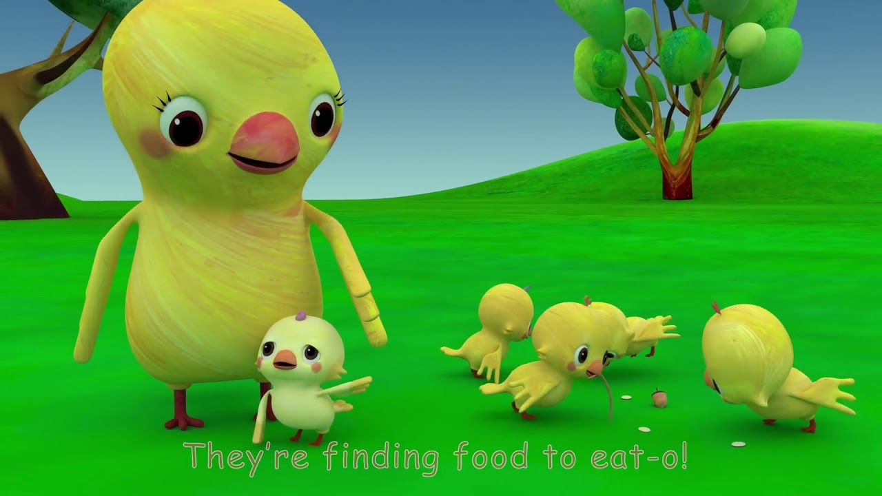 Five Little Birds 2 CoComelon Nursery Rhymes Kids Songs VLYT - YouTube