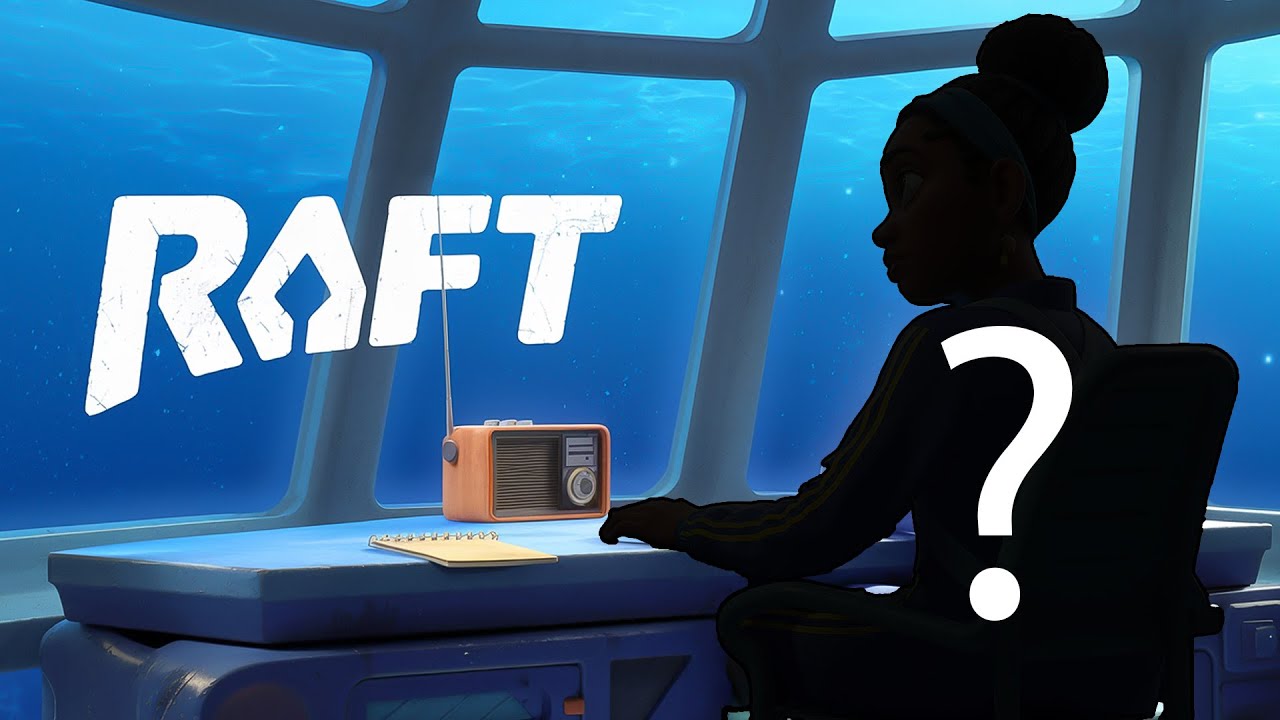 I FOUND A SURVIVOR ON A SECRET ISLAND - RAFT - YouTube