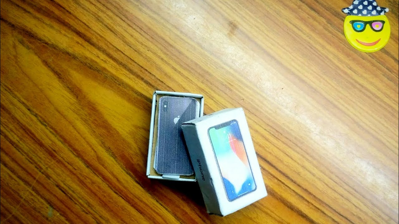 iphone x mini unboxing made up of cardboard#cardboard #little #mini # ...