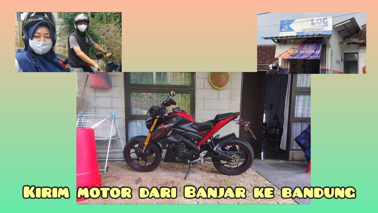 kirim motor melalui kalog expres ke Bandung... - YouTube