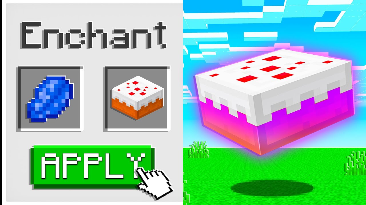 Minecraft But You Can Enchant Food... - YouTube