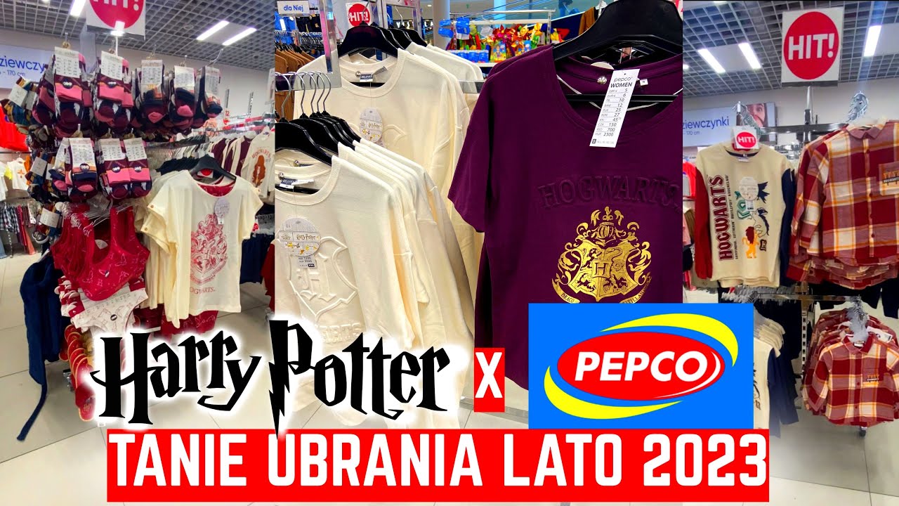 PEPCO UBRANIA DAMSKIE LATO 2023. PEPCO HARRY POTTER ODZIEŻ - PRZEGLĄD ...