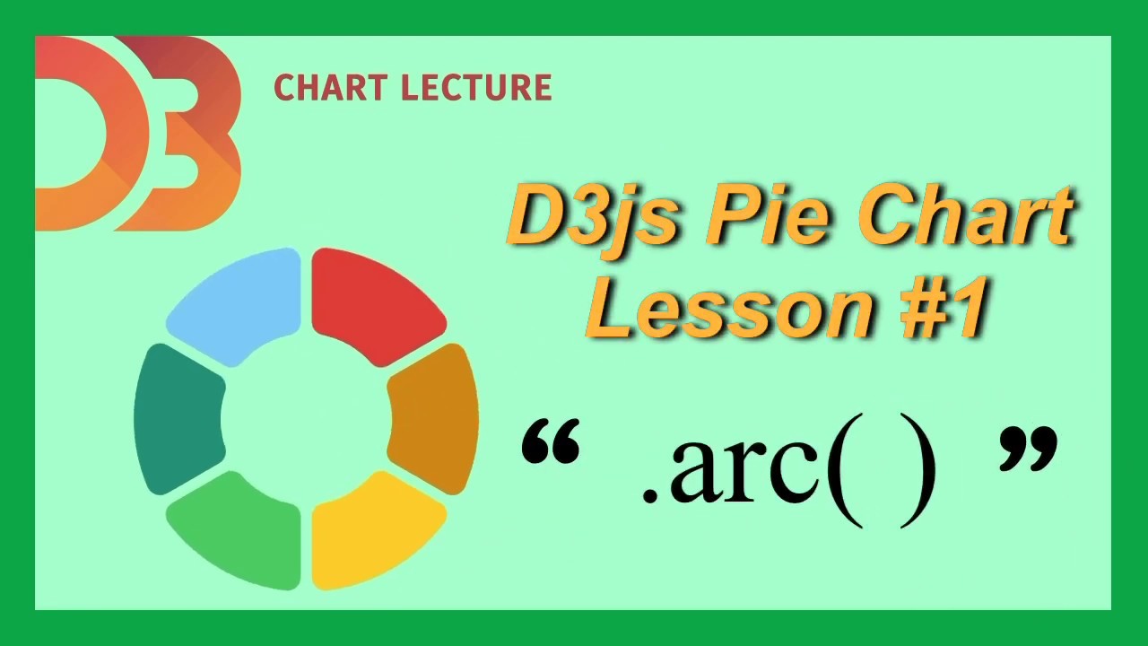 Chart Lecture - pie chart lesson #1 (.arc) - YouTube