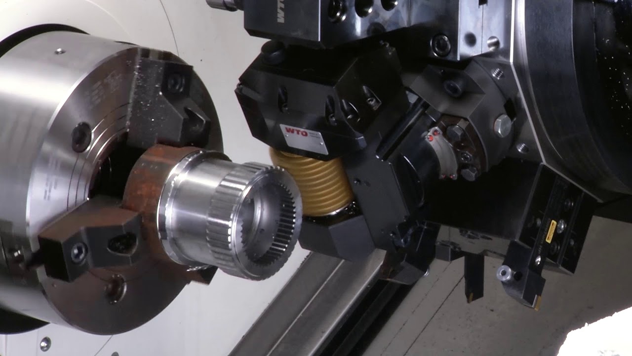 Highly Productive Manufacturing of Gears with CNC Turning Centers - YouTube
