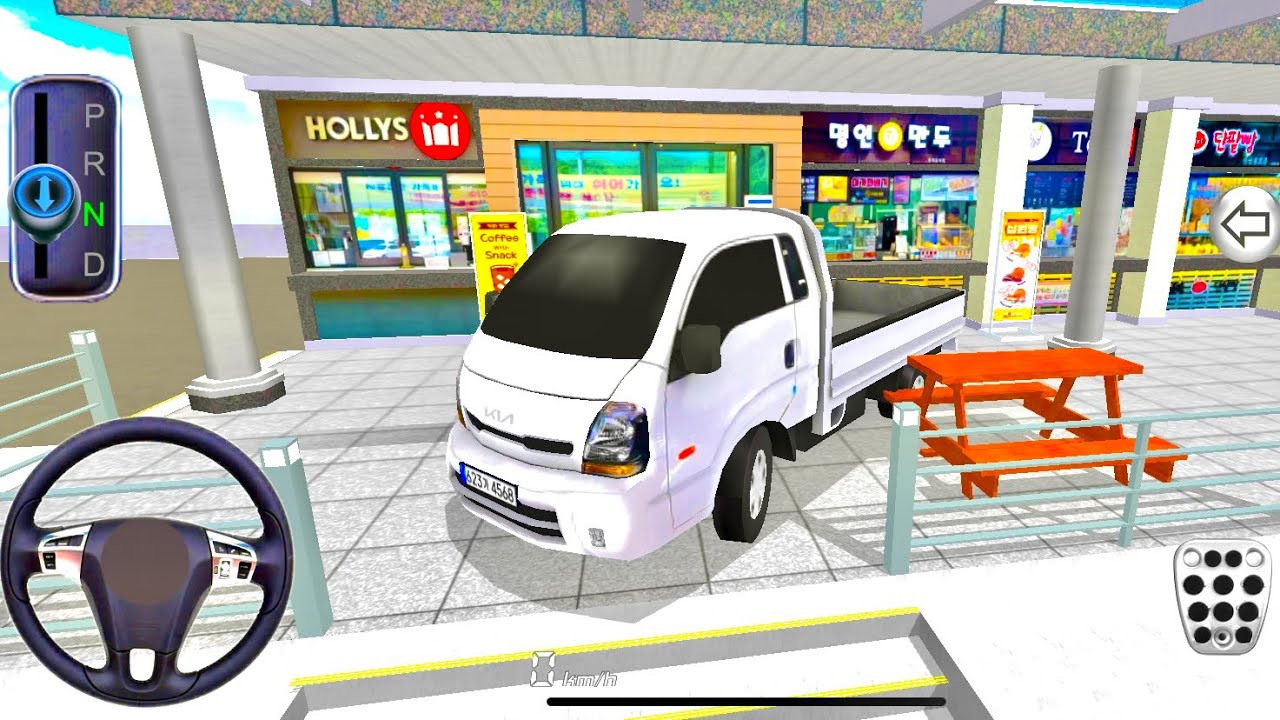 New Kia Pickup Truck in Highway Rest Area - 3D Driving Class Gameplay ...