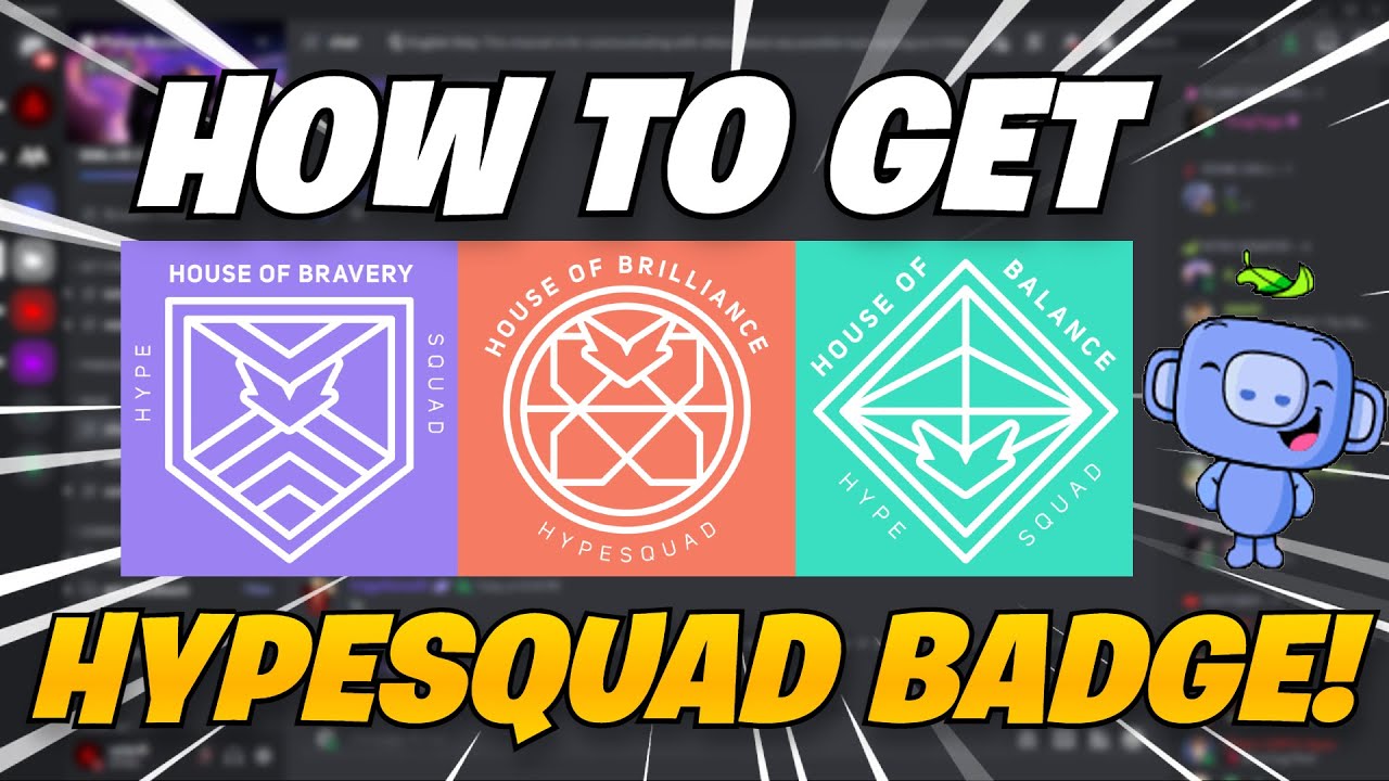 How To Get HYPE Squad Badge (Tutorial) - YouTube
