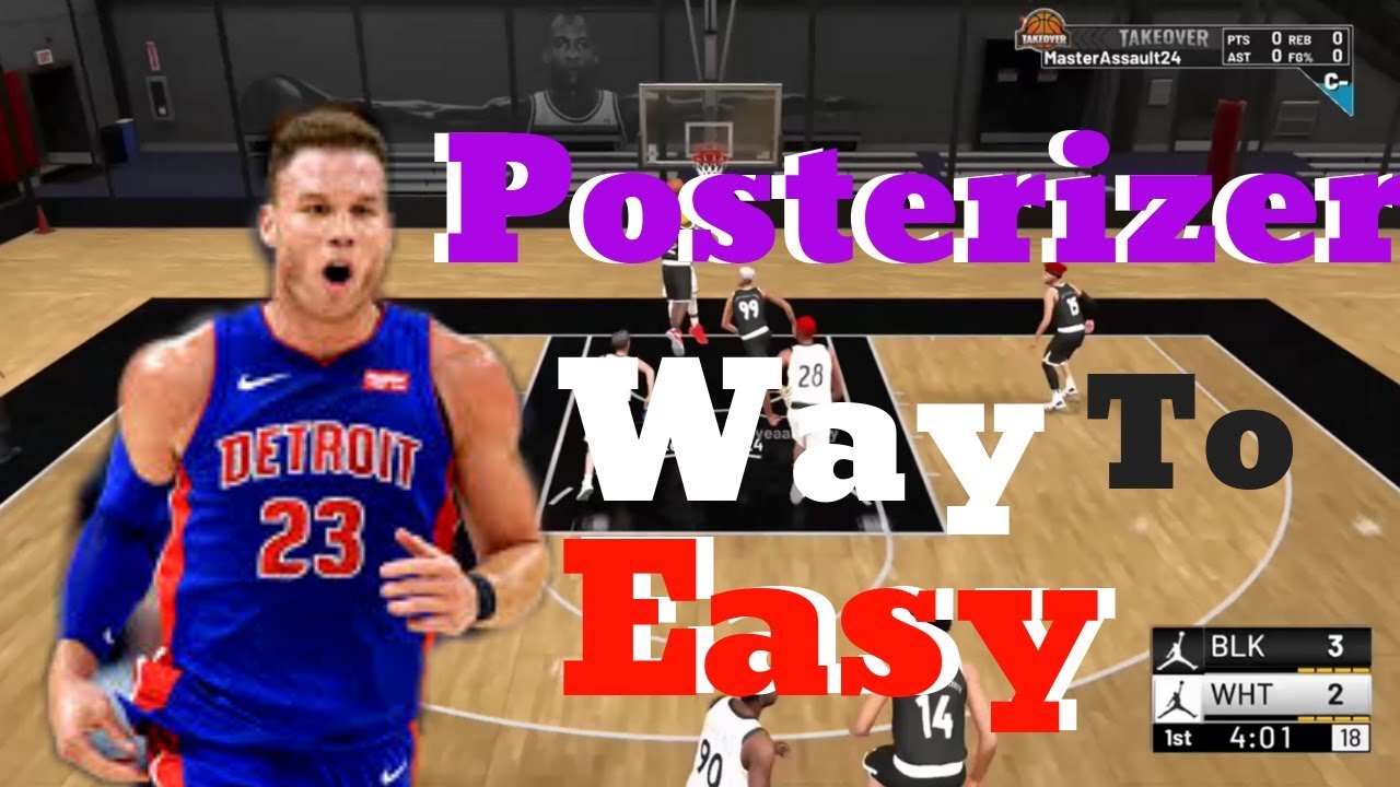NBA 2k19 Best Dunks To Get Posterizer Badge - YouTube