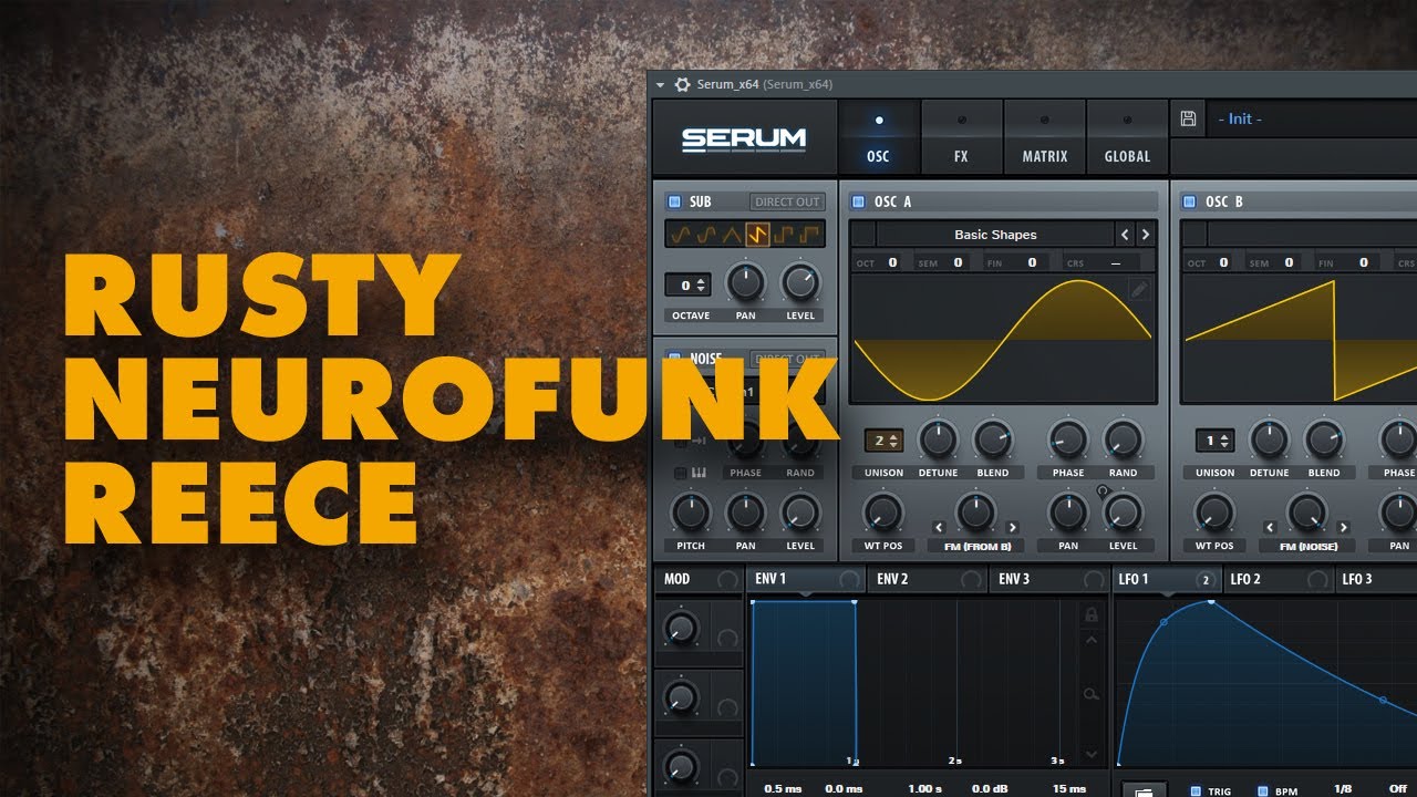 Rusty Neurofunk Reece (Serum) - YouTube