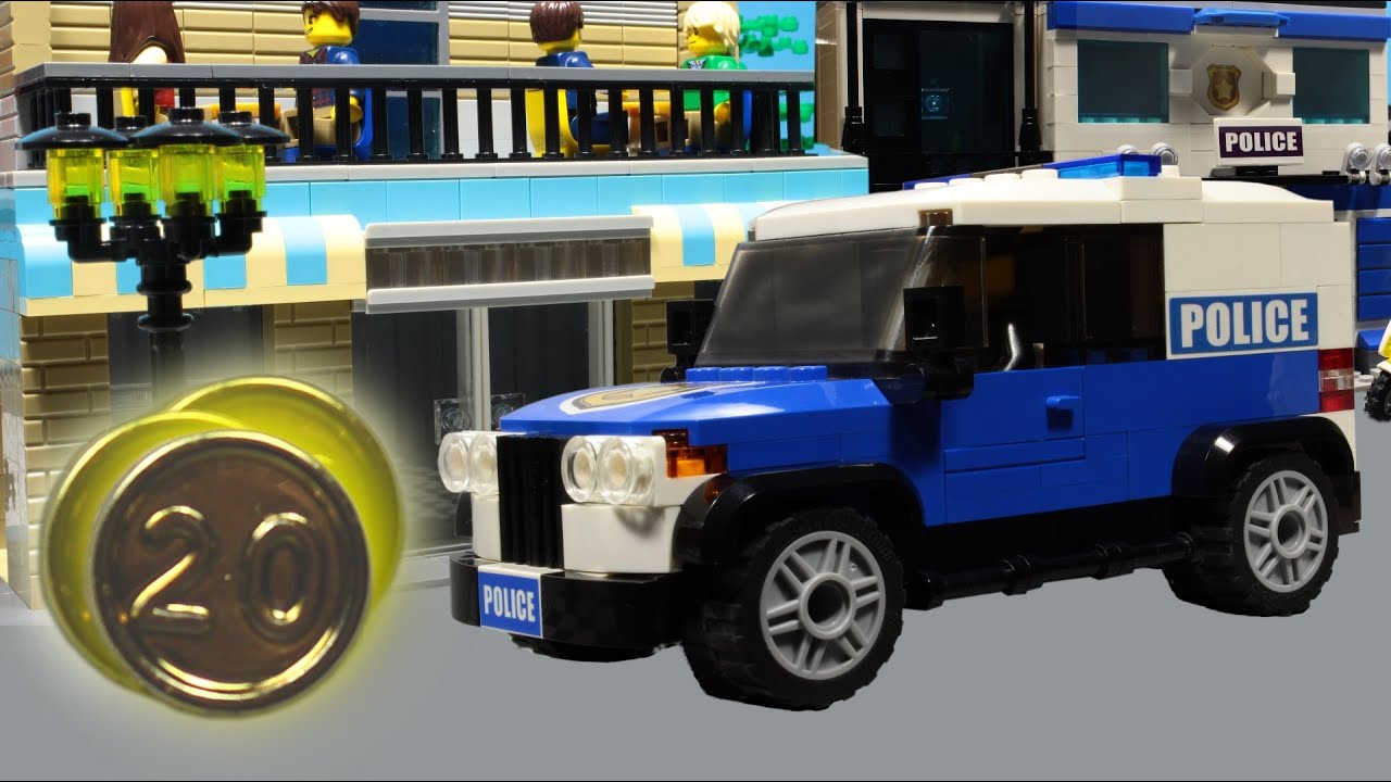 Lego City Police – Story of Lost Coins | Stop Motion - YouTube