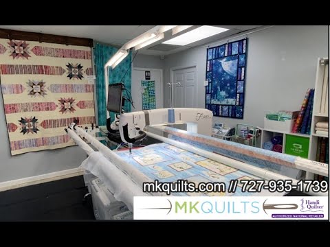 Used Handi Quilter Forte / MK Quilts - YouTube
