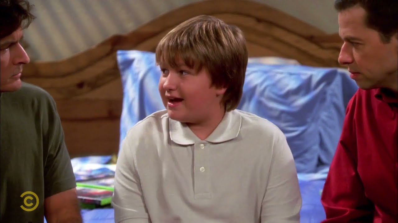 Charlie and Alan gives fatherly advice 🧔 | Two and a Half Men | Comedy ...