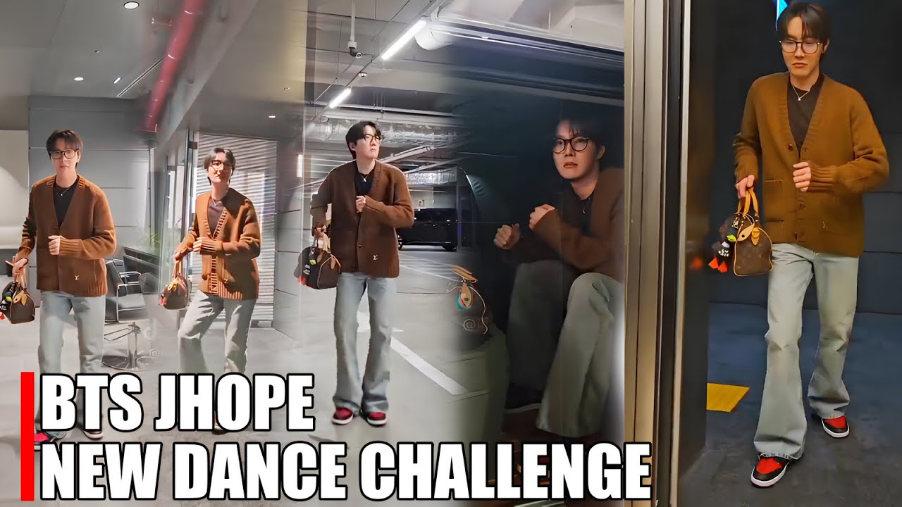 BTS JHOPE Makes a Scene with a Spectacular New Dance! - YouTube