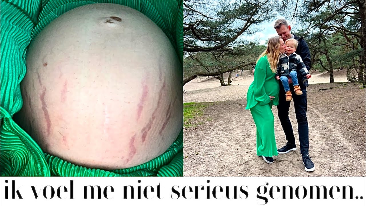 Pijn door STRIAE, 38 weken ZWANGER & Paaseieren Zoeken | Weekvlog - YouTube