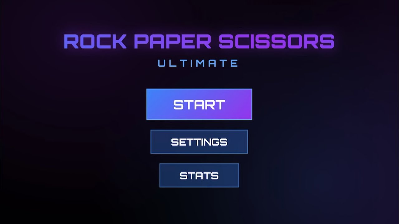 Rock paper scissors ultimate full game V2 - YouTube