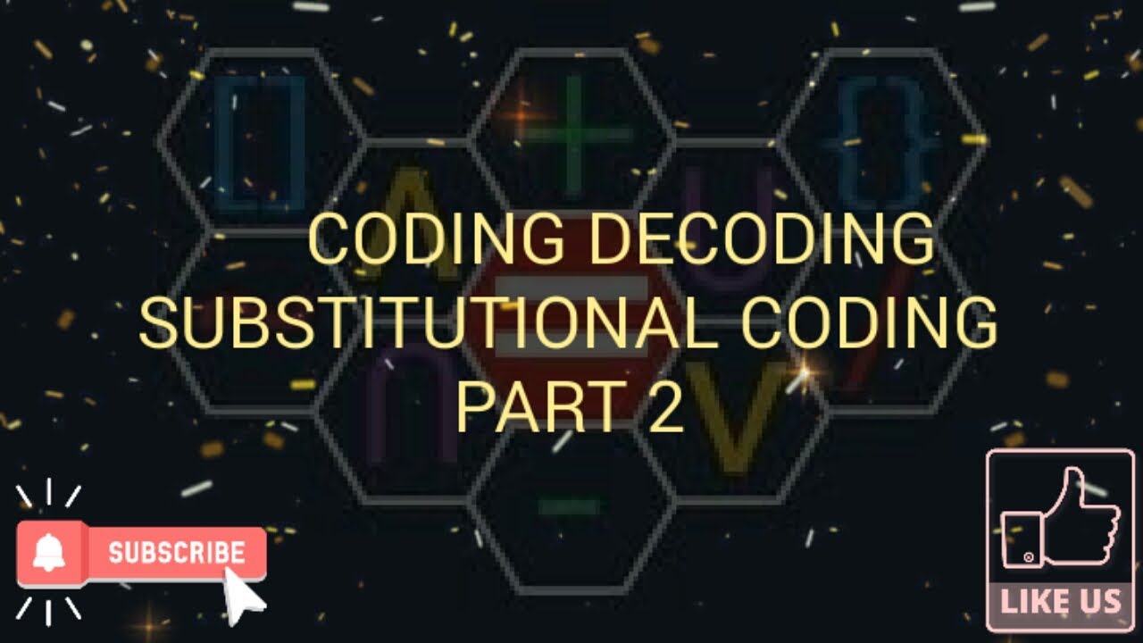 #Coding_decoding_Substitutionalquestions_withshorttrick by# ...