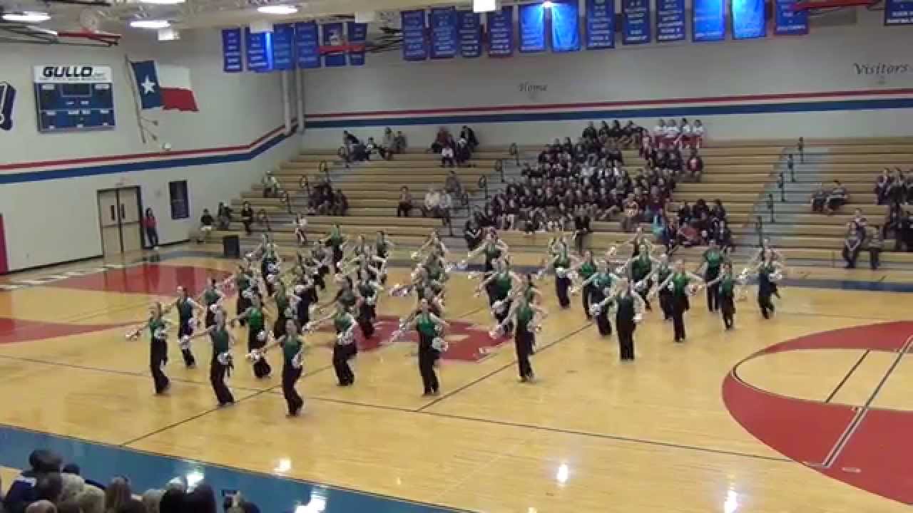 2014 - 2015 Knox Jr. HS Golden Girls - Team Pom 02142015 - YouTube