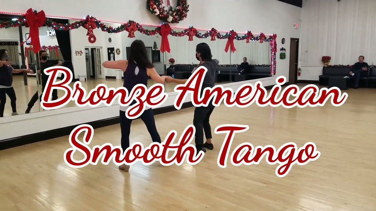 Bronze American smooth Tango: Final class routine - YouTube