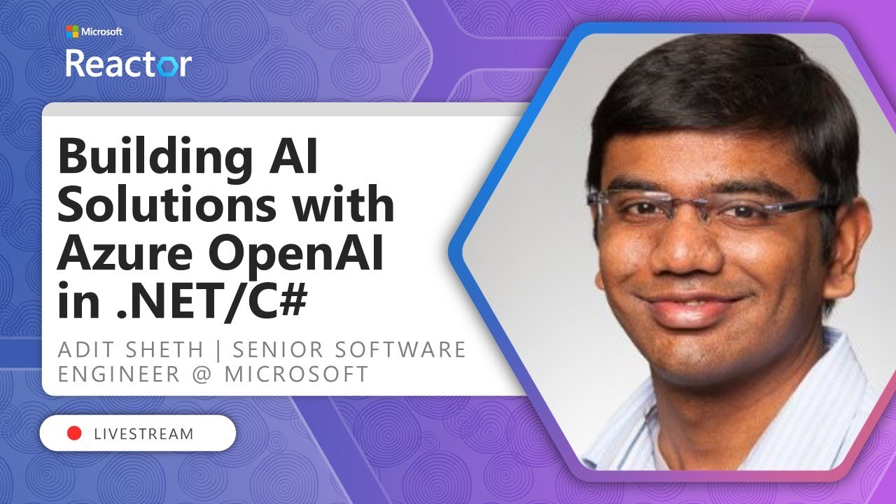 Building AI Solutions with Azure OpenAI in .NET/C# - YouTube