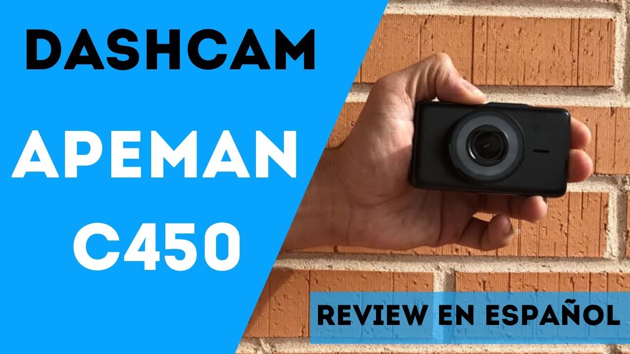 APEMAN C450 ¿MERECE LA PENA ESTA DASH CAM? - UNBOXINGPLUS - YouTube