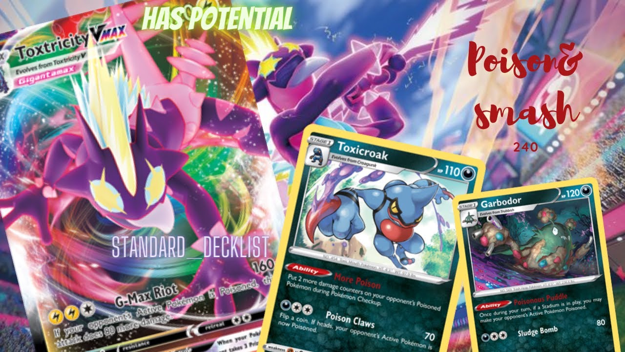 Poison & Smash with Toxtricity Vmax! Can it beat ADPZ? Standard ...