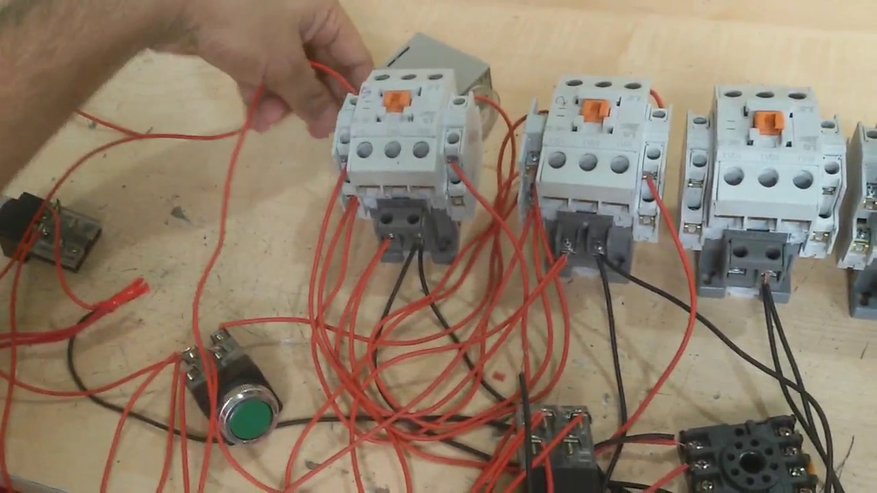 How to make auto star delta reverse and forward starter- update ...