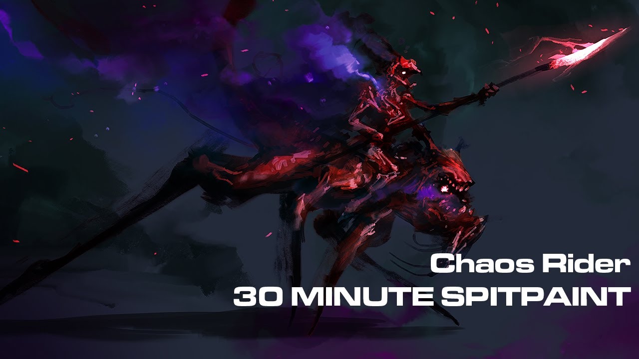 Chaos Rider 30 minute spitpaint - YouTube