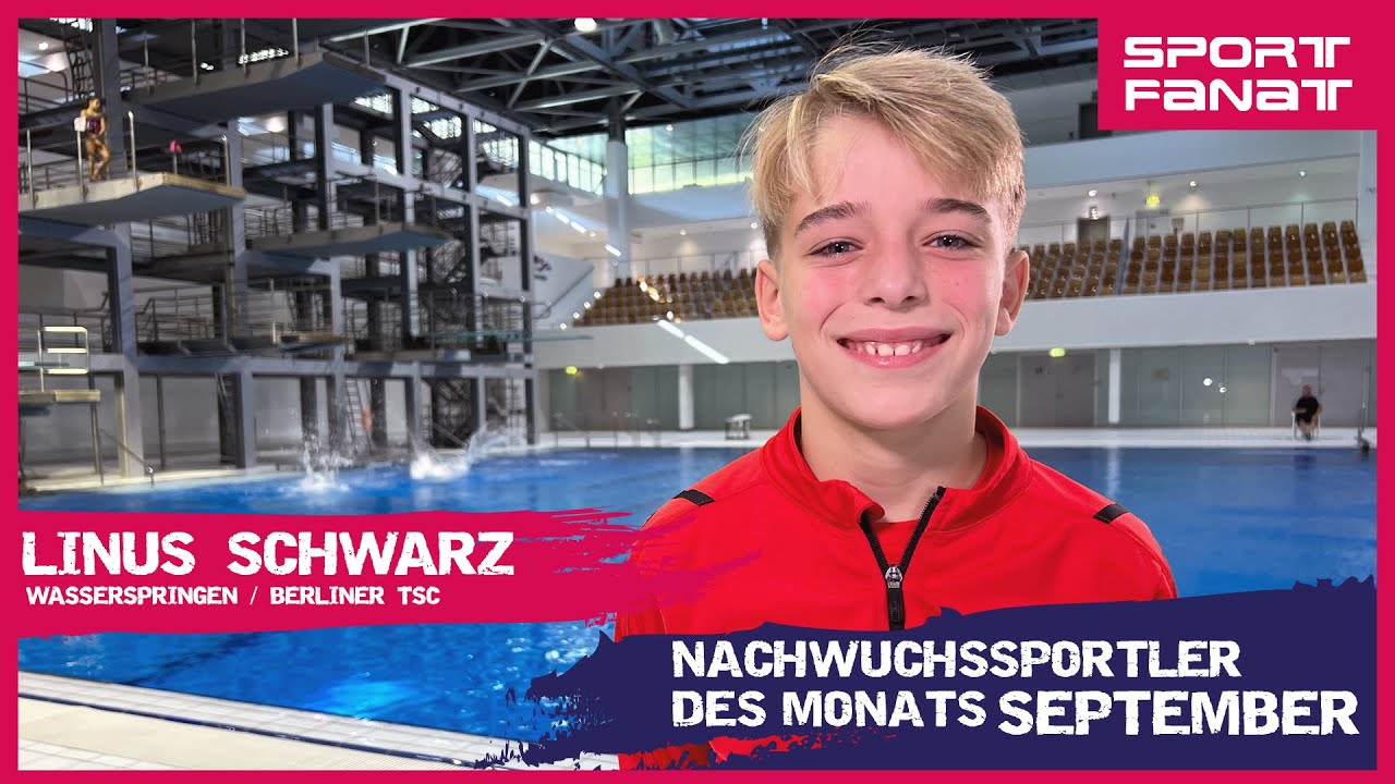 Linus Schwarz – Nachwuchssportler des Monats September 2023 - YouTube
