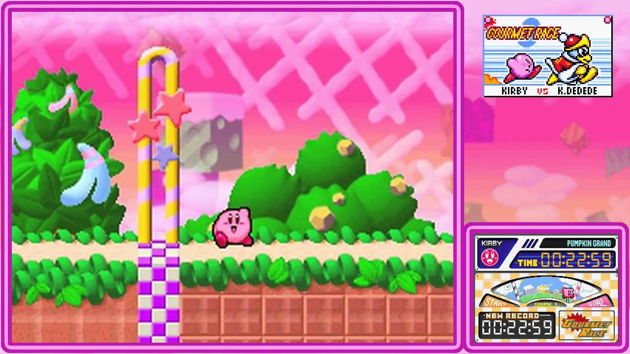 Let's Play Kirby Super Star Ultra *Gourmet Race* - YouTube